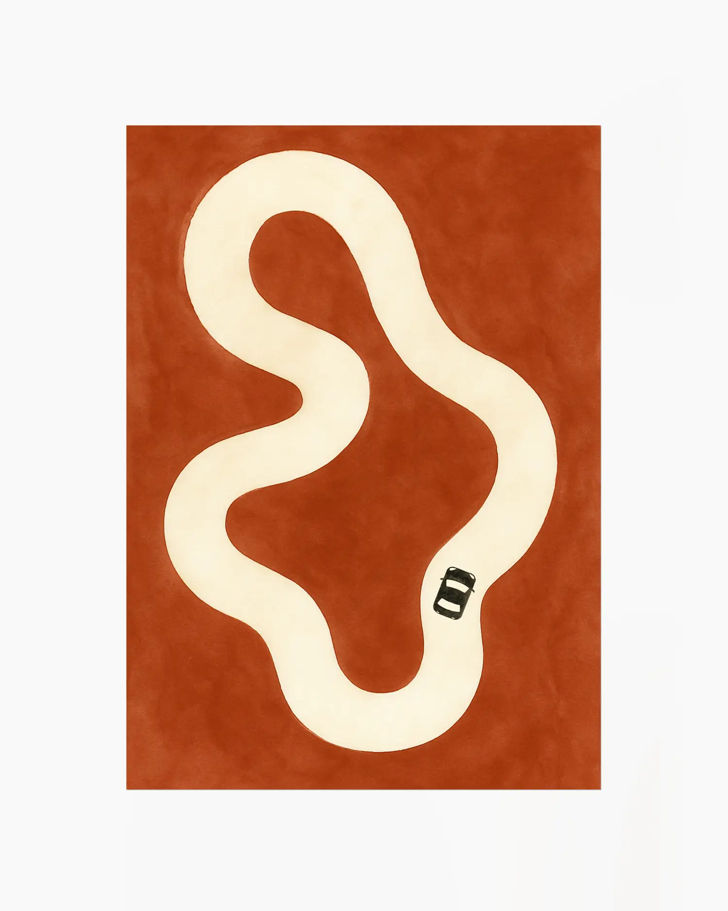 Car Track Poster | The Birth Poster