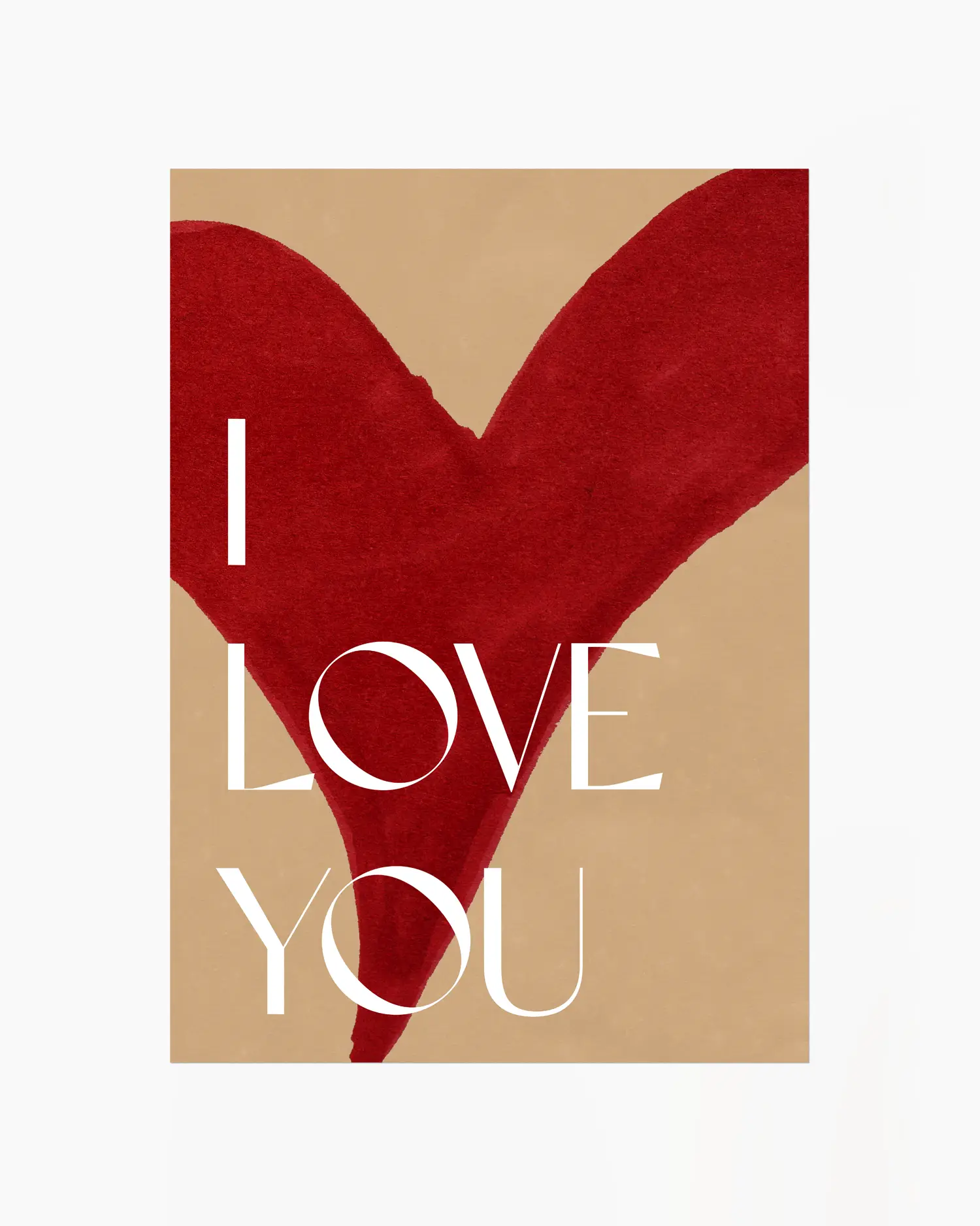 I Love You Plakat | The Birth Poster