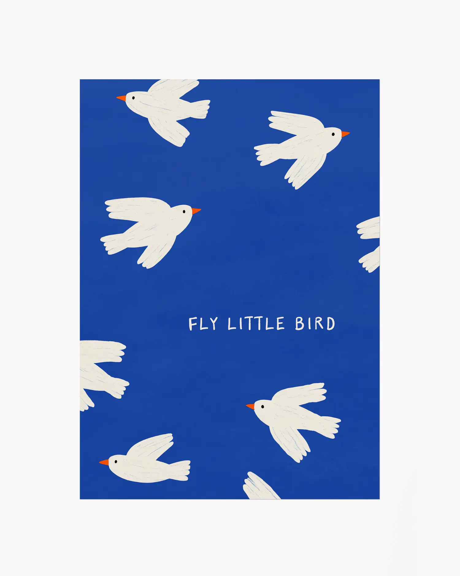 Fly Little Bird Poster | The Birth Poster