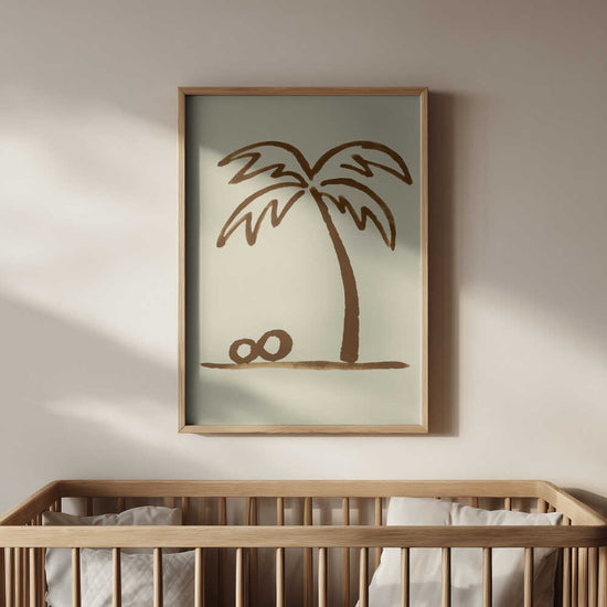 Scène Infinie de Palmier Affiche | The Birth Poster